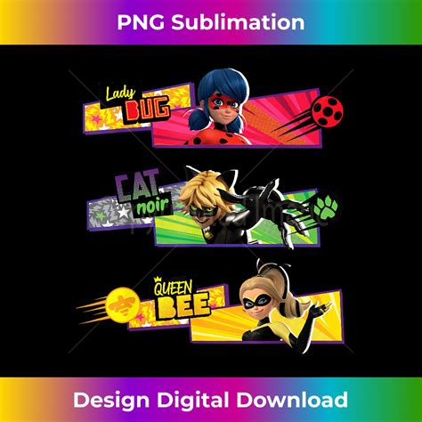 Miraculous Collection Ladybug Cat Noir Queen Bee Edgy Subl Inspire