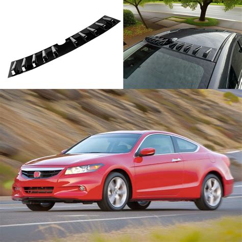 Fits Honda Accord 2008 2012 Shark Fin Rear Roof Car Spoiler Wing Vortex