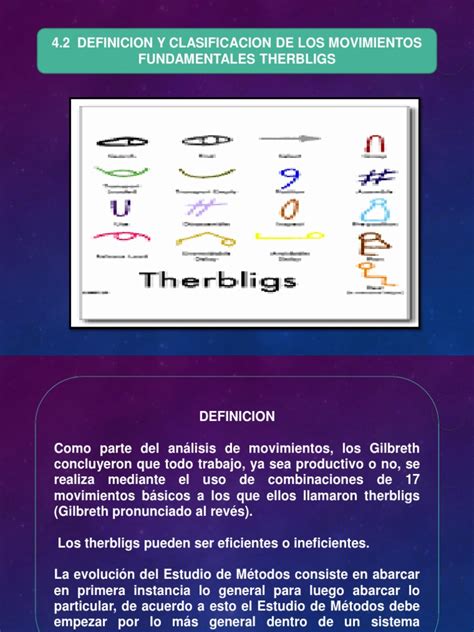 Definición Y Clasificación De Therbligs Pdf Mano Factores Humanos