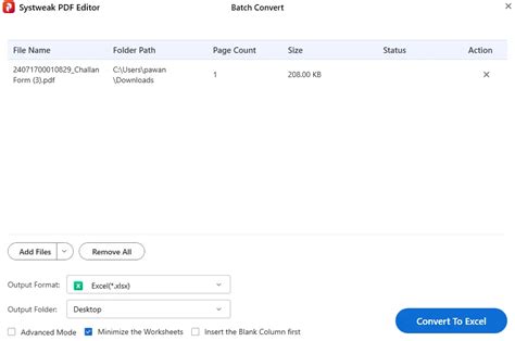 How To Export Table Data From Pdf To Excel Sheet