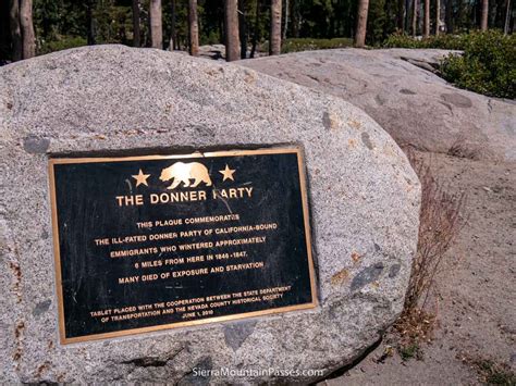 Is It Donner Pass Or Donner Summit Im Confused Sierra Mountain Passes