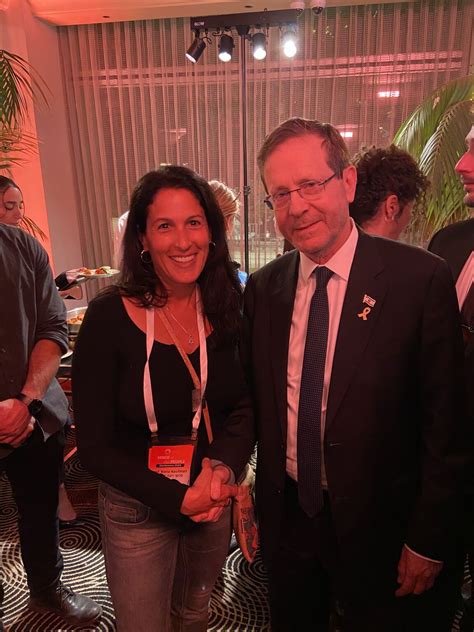 Im In Haifa For The Voice Of The People Conference Last Night I Met