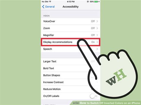 How To Switch Off Inverted Colors On An Iphone 5 Steps