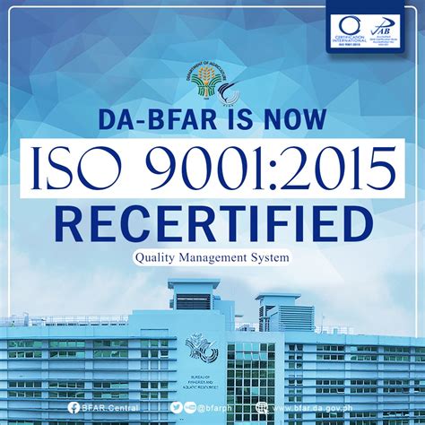 Da Bfar Remains Iso Certified