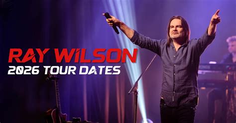 Ray Wilson Tour Dates 2026 Chasing Rainbows Ray Wilson Discussion Turn It On Again A