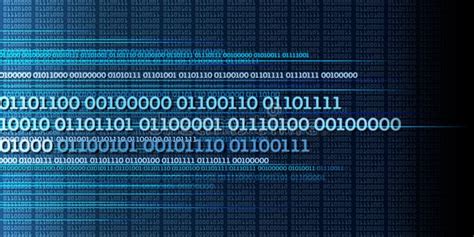 Binary Data Stream Stock Illustration Illustration Of Dimensional 19093118