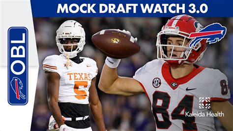 Bills Mock Draft Watch 3 0 Draft Experts Go Heavy At WR For The Bills