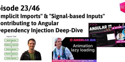 Episode 2346 Implicit Imports And Signal Based Inputs Becoming Angular