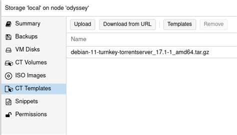 Install Turnkey Linux Core Container On Proxmox As A Template By Uk