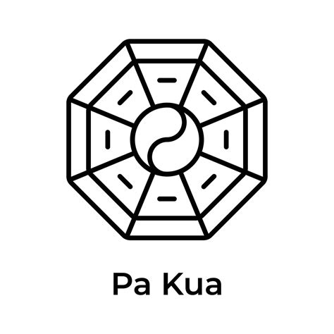 Pa Kua Mirror Icon Design Ready To Use Vector Editable Style 37802606 Vector Art At Vecteezy