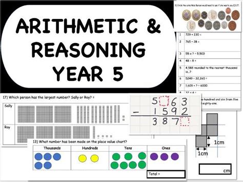 Year 5 Arithmetic And Reasoning Questions Autumn Term Teaching