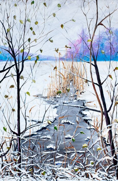 Jelmer Dijkstra Snowy Stream Catawiki