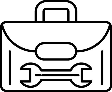 Tool Box Line Icon 36612790 Vector Art At Vecteezy
