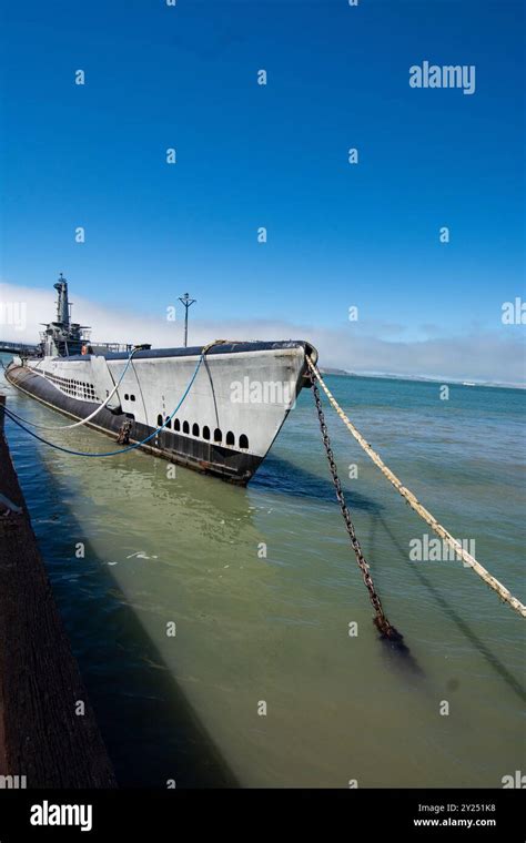 San Francisco California August 2024 Uss Pampanito Ss 383 A Balao Class Diesel Electric