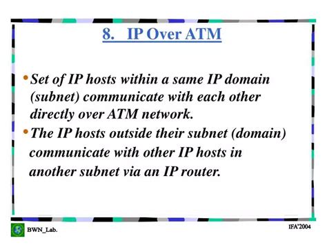 ppt 8 ip over atm powerpoint presentation free download id 4635668
