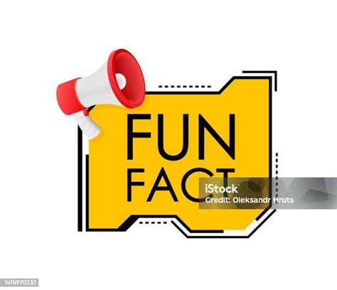 재미있는 사실과 함께 메가 폰을 들고 손 재미있는 사실 메가 폰 배너 웹 디자인 벡터 스톡 일러스트레이션입니다 재미에 대한 스톡 벡터 아트 및 기타 이미지 Istock