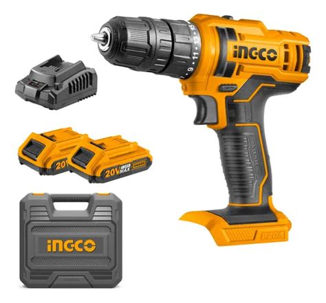 Taladro Atornillador Inalámbrico 20v Ingco Cdli20012 Ecban Cuotas