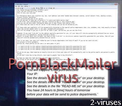 Pornblackmailer Virus How To Remove Dedicated 2