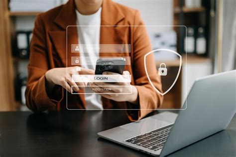 Premium Photo Cyber Security Concept Login User Identification