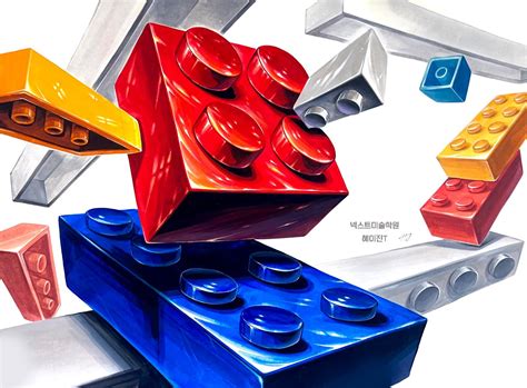 레고 기초디자인 레고 제품 스케지 그림 디자인