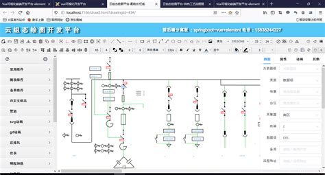 基于浏览器的组态绘图平台、可视化前端开发平台 canvas组态 csdn博客