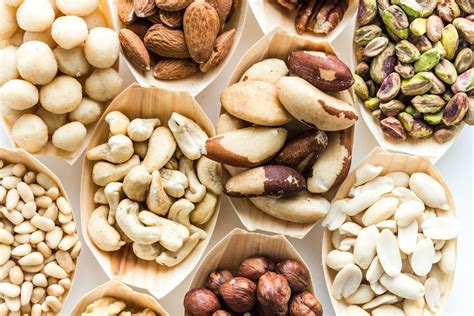 Premium Photo Close Up Image Of Different Types Of Nuts