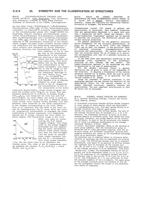 Pdf Static And Dynamic Structure Of Quasicrystals And Other