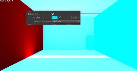 dynamic emission with real time gi unity 5 6 unity engine unity