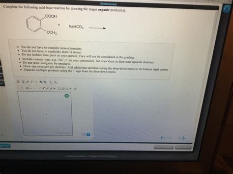 Solved Complete the following acid-base reaction by drawing | Chegg.com