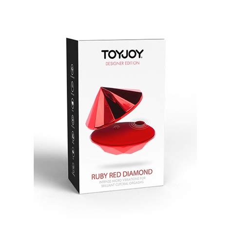 VIBRO STIMULATOR Ruby Red Diamond Sex Shop Erogena Cona