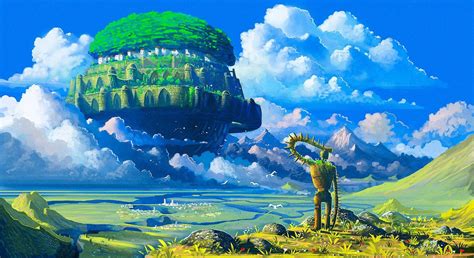 Castle In The Sky Wallpapers Top Free Castle In The Sky Backgrounds