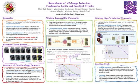 Iclr Poster Robustness Of Ai Image Detectors Fundamental Limits And Practical Attacks