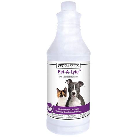 Vet Classics Pet A Lyte Oral Electrolyte Solution For Dogs And Cats