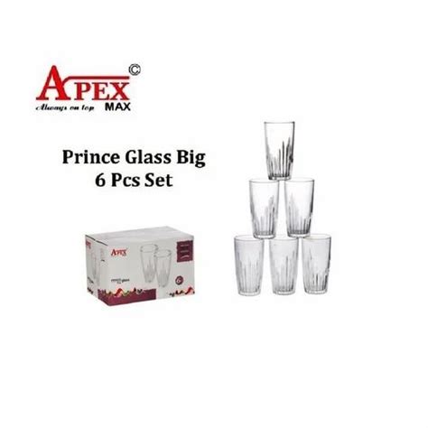 Cold Drink Glasses Set At ₹ 100set Glass Water Set In Rajkot Id