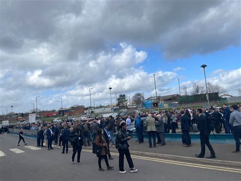 Medtech Exhibition Like To Say This Is The Queue For Our Stand 40