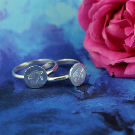 Protection Ring A Silver Circle