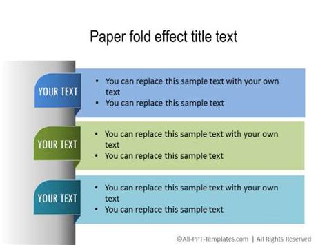 PowerPoint Text With Titles Diagrams
