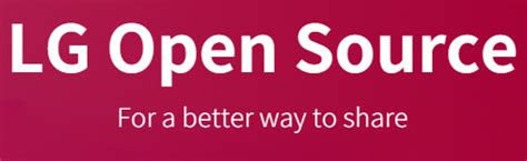 Lg Open Source