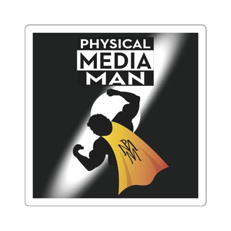 Ppm Logo Sticker Physical Media Man