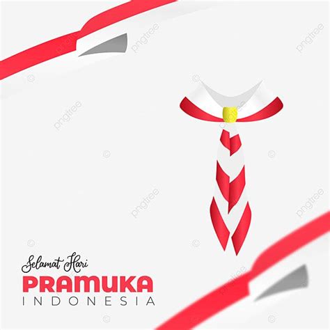 Scout Hari Pramuka Vector Hd Images Template Twibbon Hari Pramuka Pramuka Happy Day Png