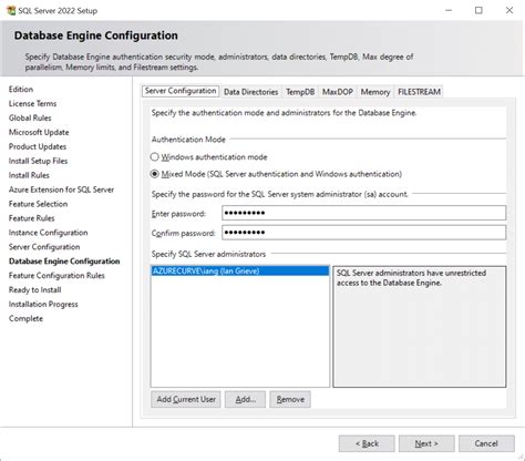 how to install microsoft sql server 2022 install sql server database