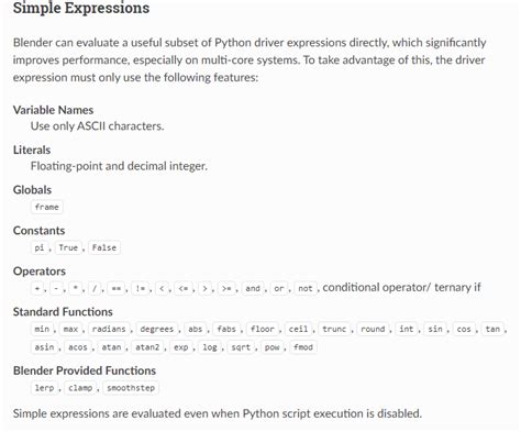 Where To Learn Blender Driver Expression Python Support Blender Artists Community