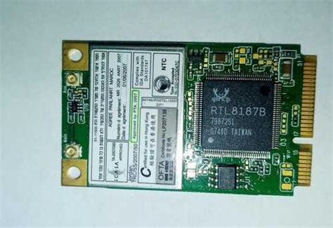 Модуль Mini Pci E Wi Fi Realtek Rtl8187b Festima Ru Мониторинг