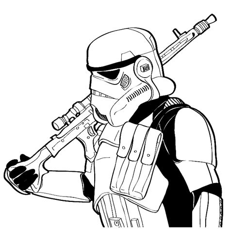 Как нарисовать штурмовика из звездных войн 95 фото