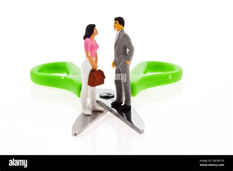 Difference Income Man Woman Stock Photo Alamy