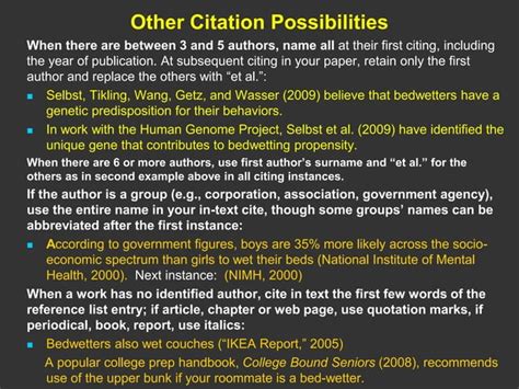 Citation And Referencing In Research Work PPSX Science