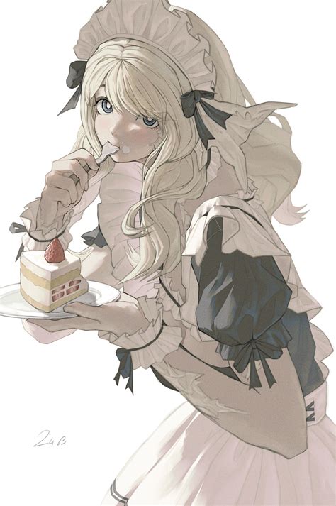 Bimel Isabella Mikoto Jinba Final Fantasy Final Fantasy Xiv Absurdres Highres 1girl Apron