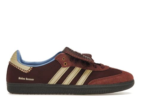Adidas Samba Nylon Wales Bonner Fox Brown Sneakerdaily
