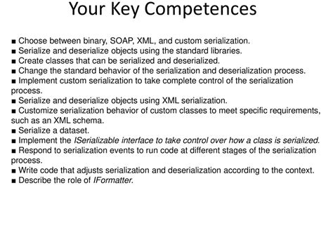 Serialization Ppt Download