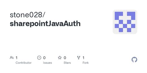 GitHub Stone SharepointJavaAuth